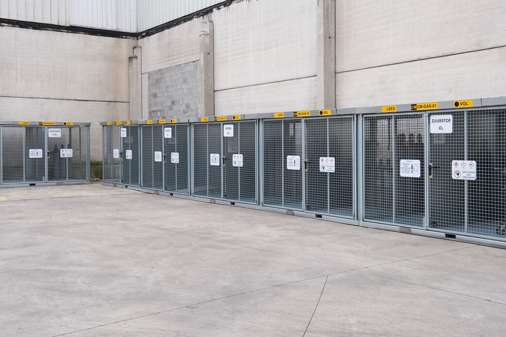 Wetgeving over de opslag van gasflessen | CGK Group