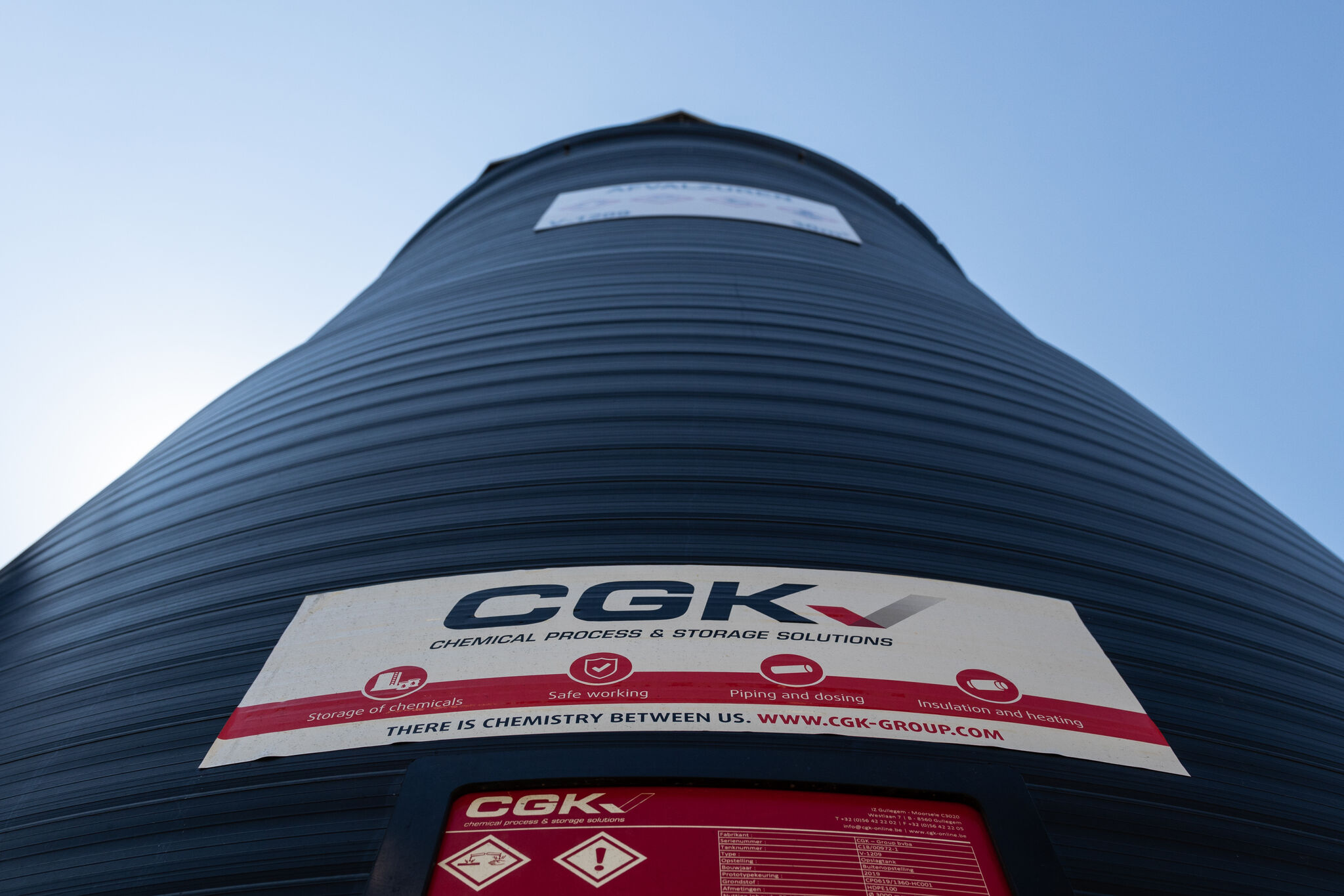 Kunststof opslagtank op maat tot 100m³ | CGK Group