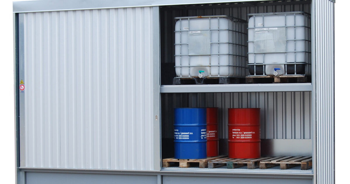 Opslagcontainers met 2 niveaus | CGK Group