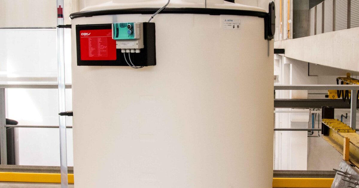 Storage tank in Collection tank made of Polyethylene (PE) | CGK Group