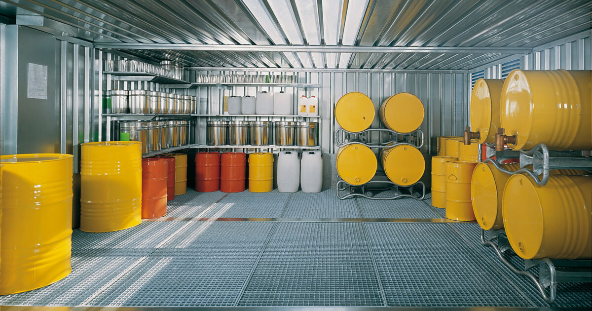 Opslag chemische en gevaarlijke stoffen | CGK Group