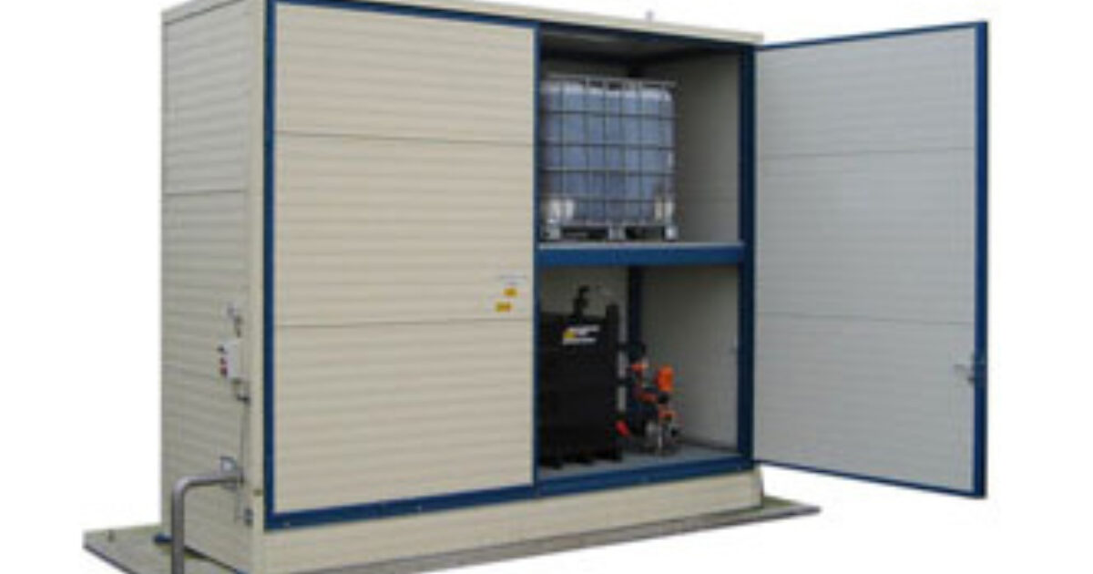 CGK Group | Conteneur de stockage isolé à palettes IBC (portes…