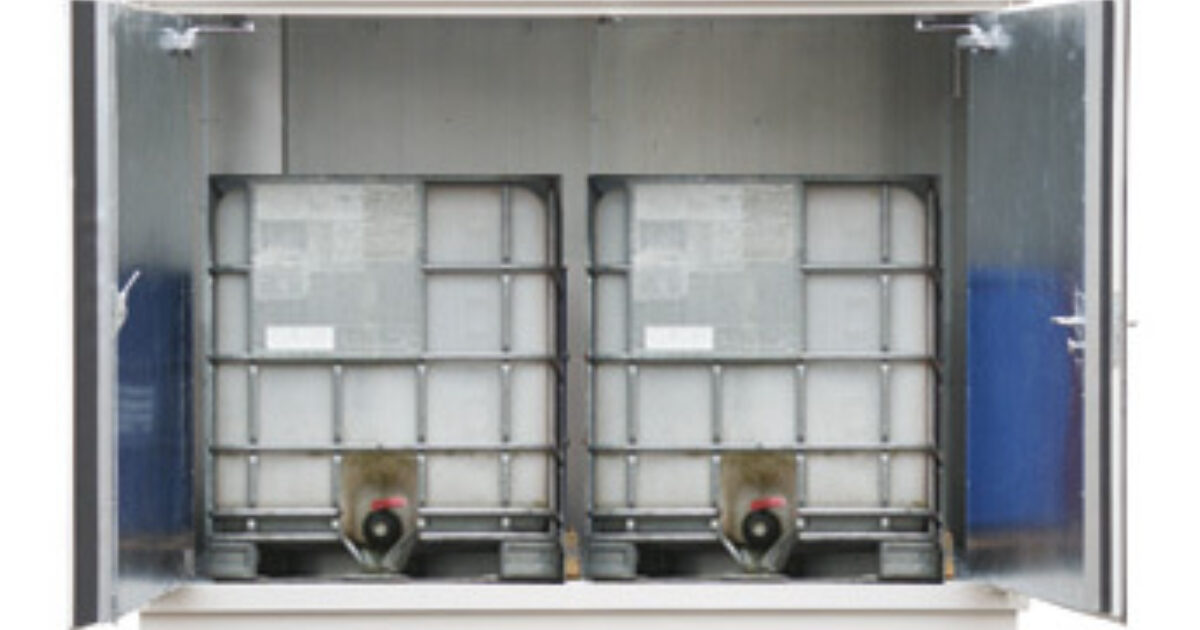 CGK Group | Conteneur de stockage résistant au feu à palettes IBC…