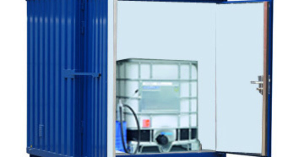 CGK Group | Conteneur de stockage isolé à palettes IBC (portes à…