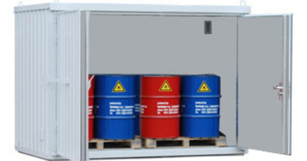 CGK Group | Conteneur de stockage isolé à palettes IBC (portes à…