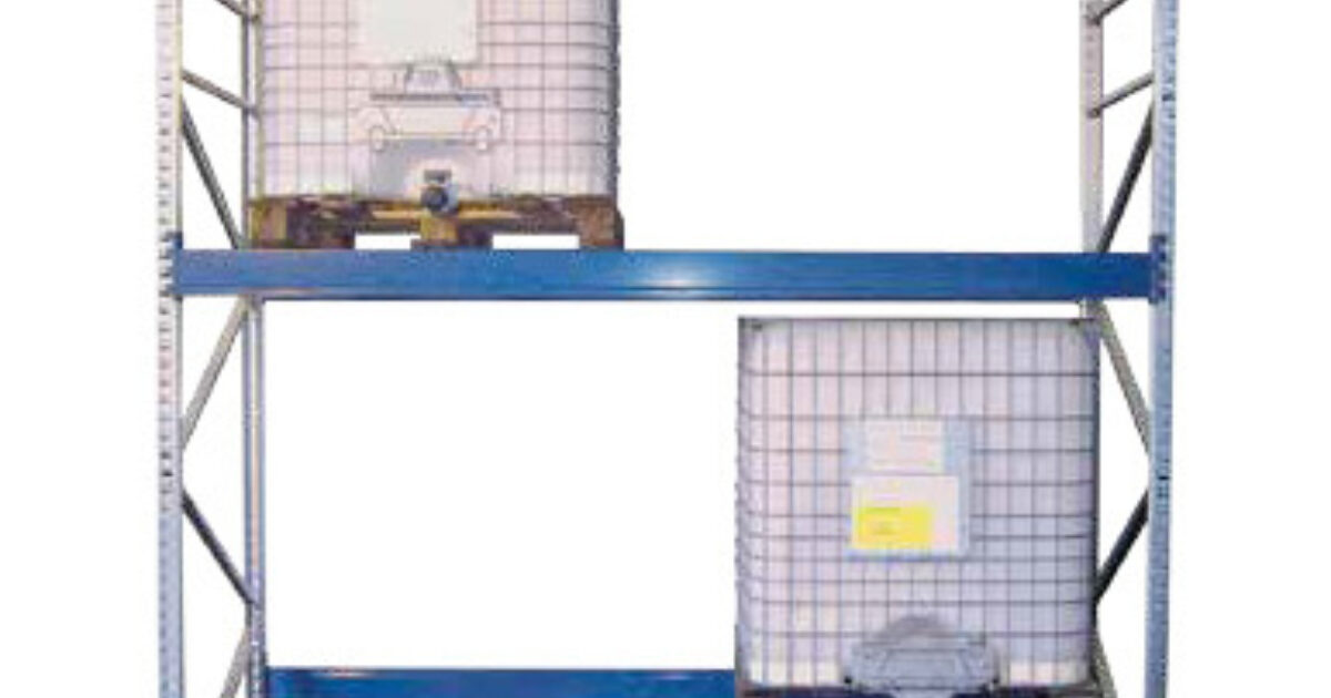 CGK Group | Rack à fûts pour 4 conteneurs IBC 1000 L -base