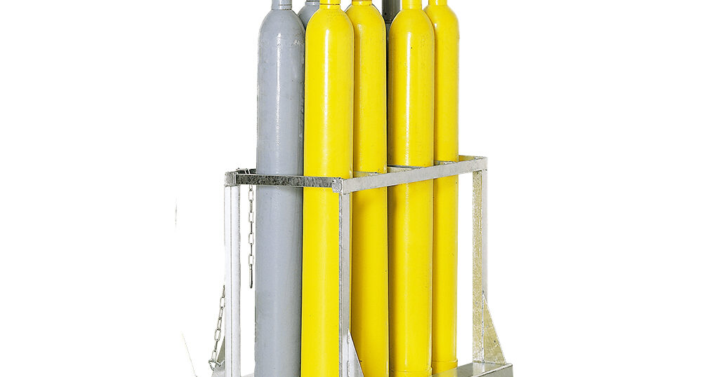 CGK Group | Gasflessenpallet voor 8 flessen van Ø 220mm