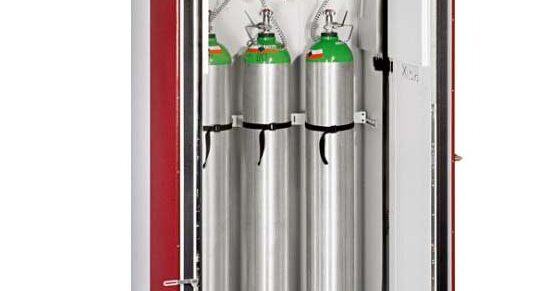 CGK Group | Armoire pour bouteilles de gaz ignifuge 90 min, 3x 50…