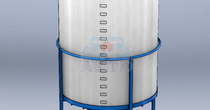 CGK Group | Open ronde tank met conische bodem - 7900 l