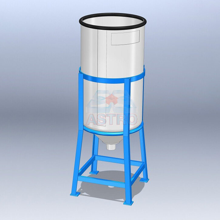 Open round tank with conical bottom - 70 l | CGK Group
