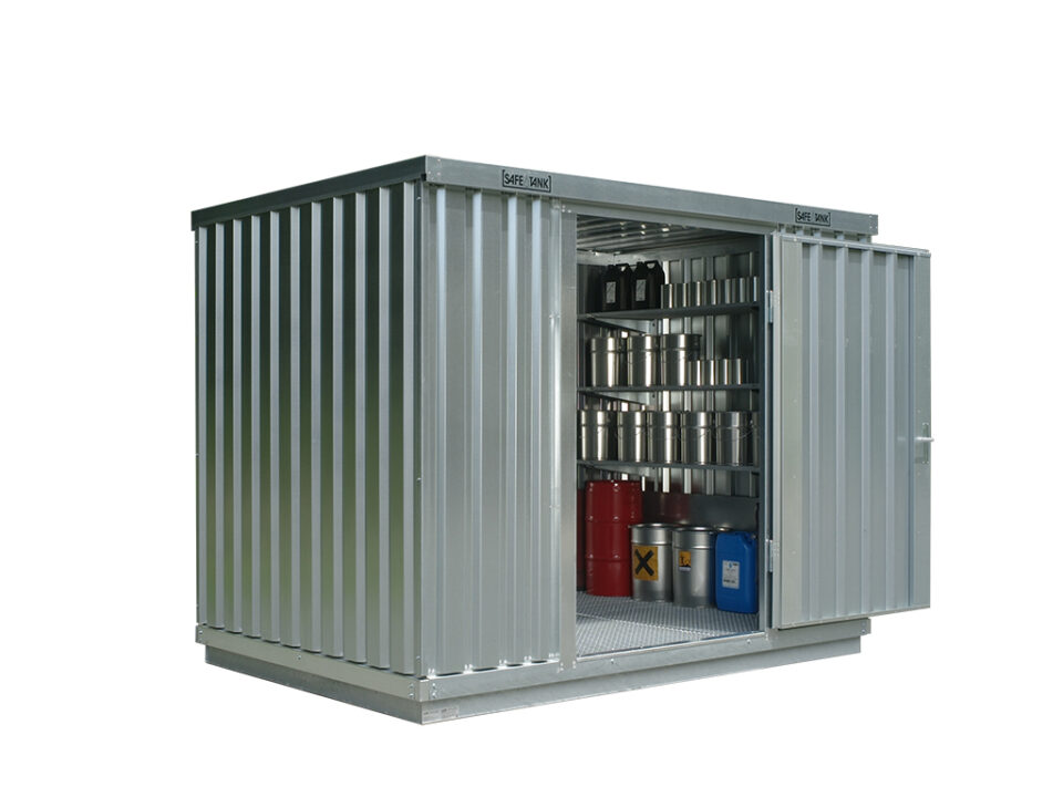 CGK | Betreedbare opslagunit met ventilatie - 3005x2170x2300mm,