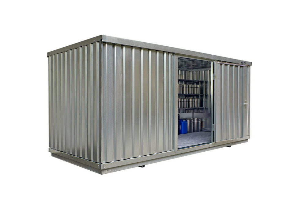 CGK | Betreedbare opslagunit met ventilatie - 5080x2170x2300mm,