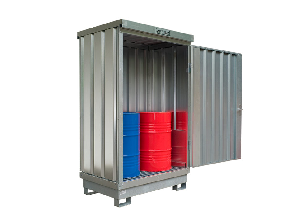 Steel barrel box - 1420x1080x2300mm | CGK Group