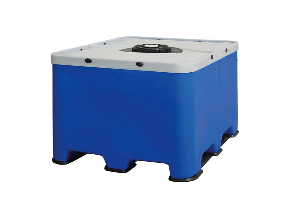 Double-walled IBC bulk container without bottom drain,… | CGK Group