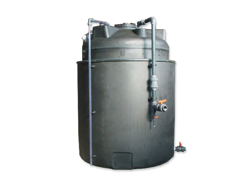 Storage tank with open collection tank, 1050x1475mm -… | CGK Group