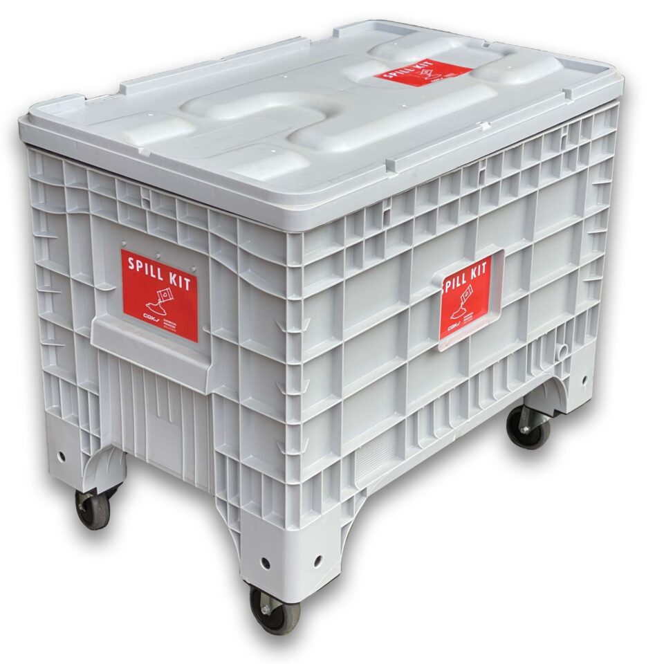 Spill kit box voor olie - 322 l | CGK Group