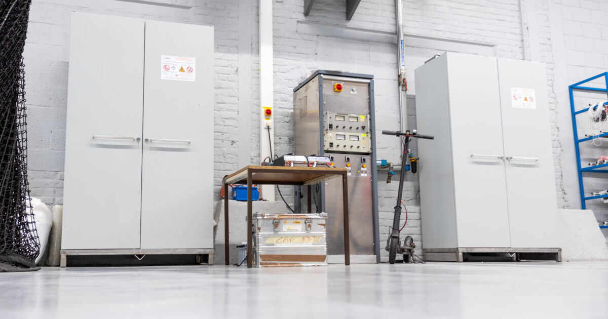 Veilige opslag van drone batterijen (SABCA) | CGK Group